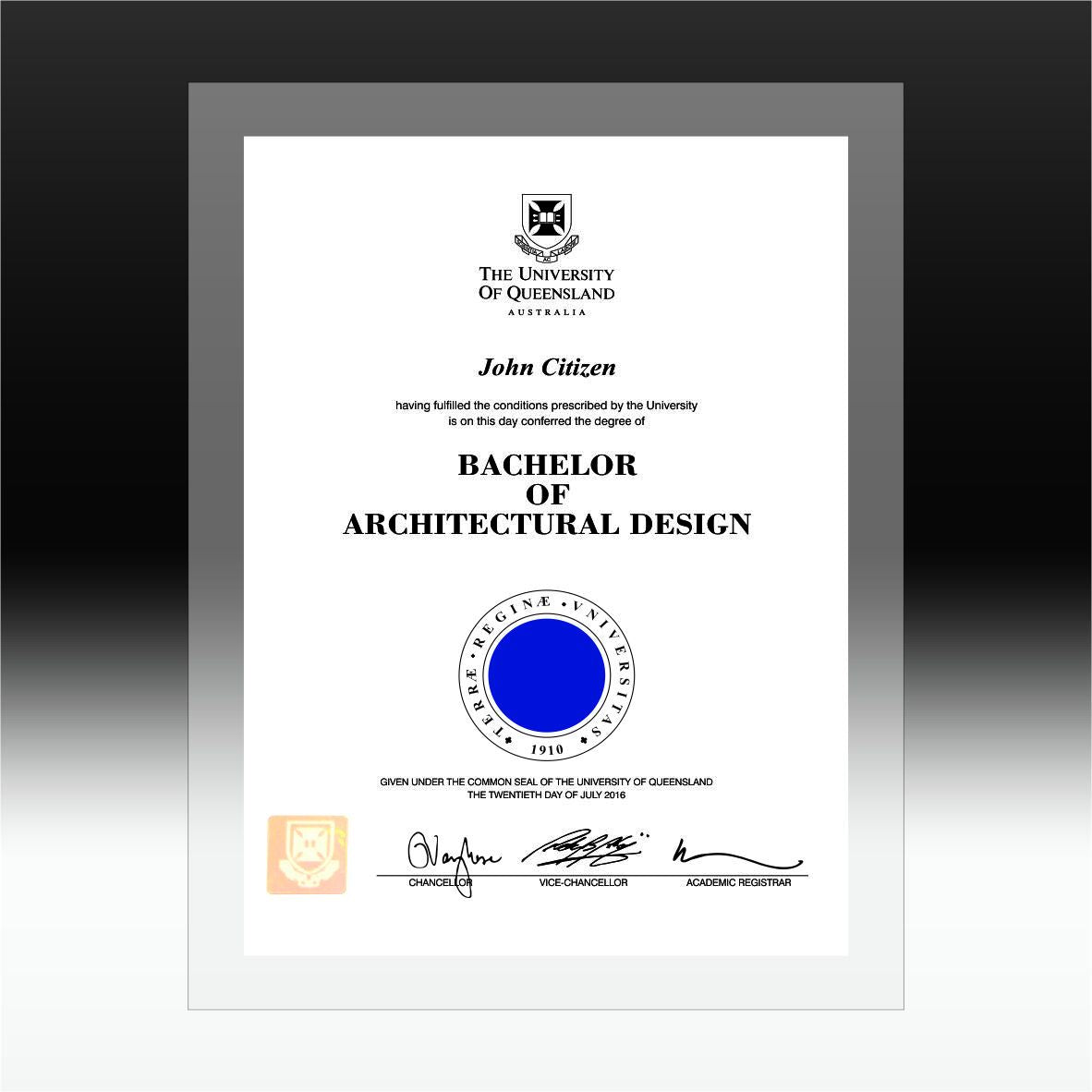 Acrylic Shadow Plaque